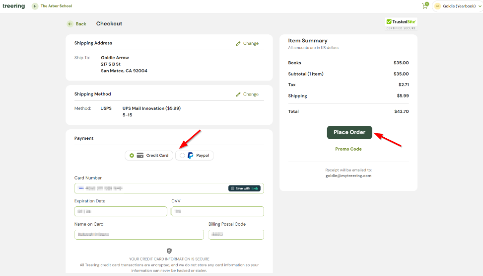 Buying a Yearbook for a Previous School Year