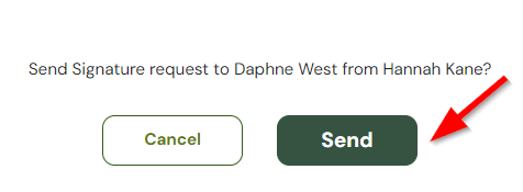 Sending, Requesting, and Receiving Signatures