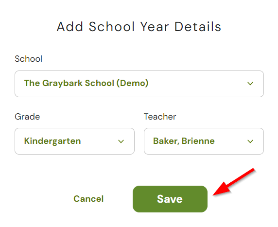 Adding Additional Children to Your Parent Account