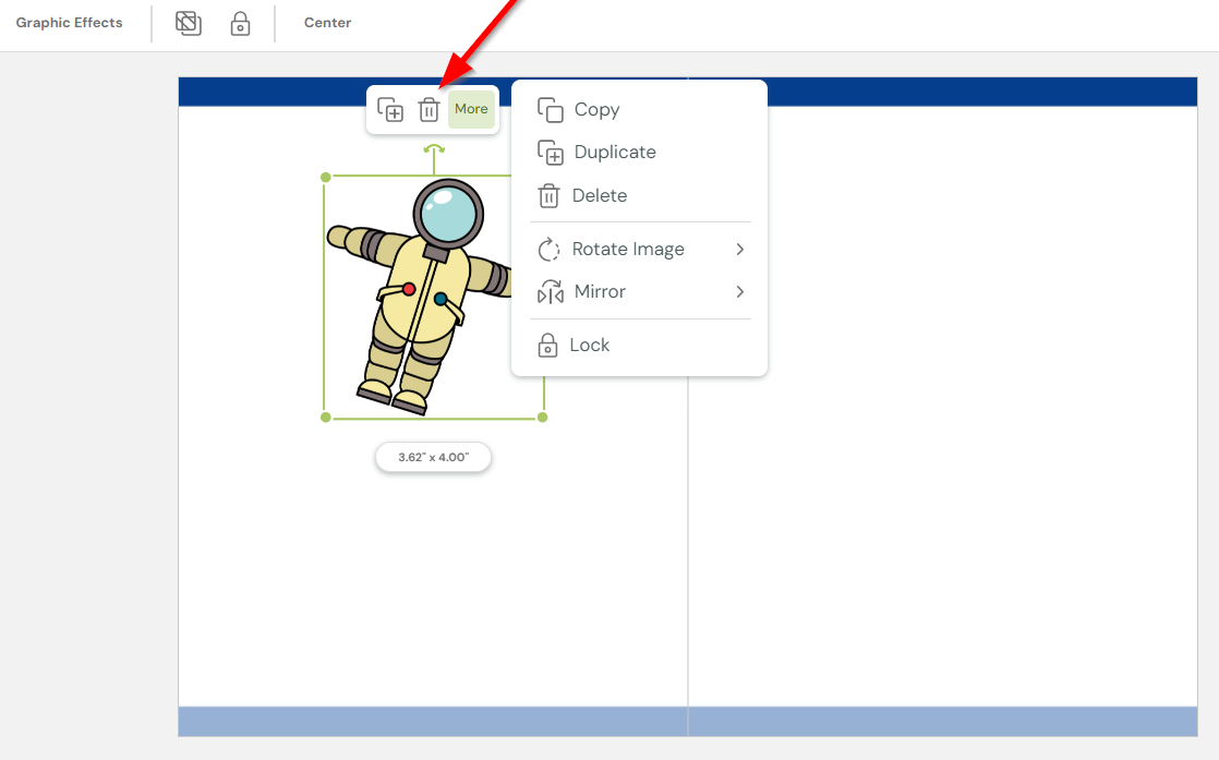 Adding Graphics to Custom Pages