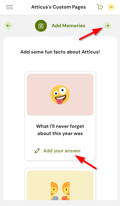 Creating Custom Pages on a Mobile Browser