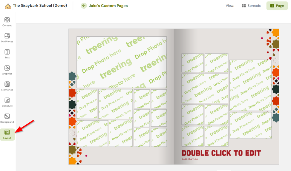 Creating Custom Pages Using Page Layout