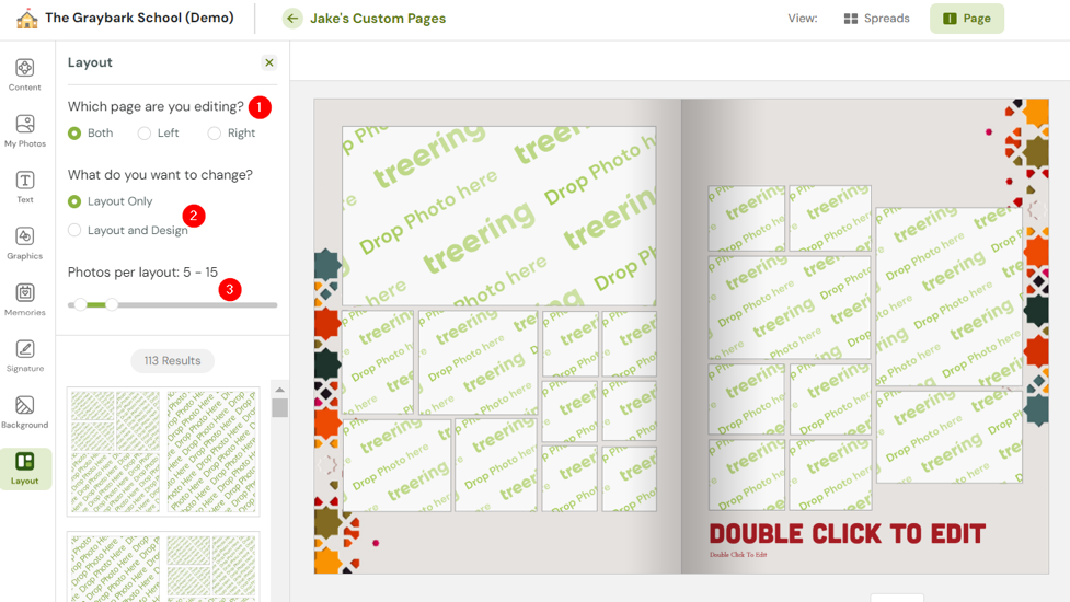 Creating Custom Pages Using Page Layout