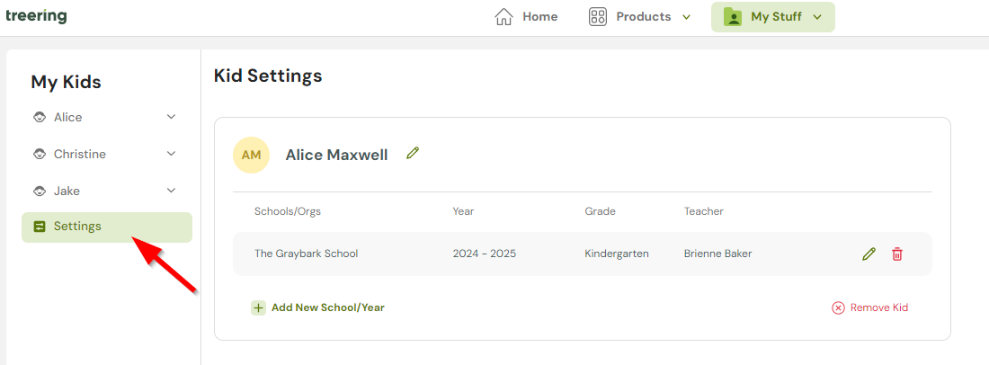 Keep Your Child's Settings Updated