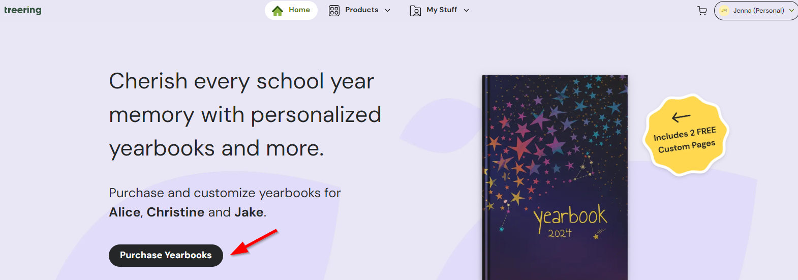 Buying a Yearbook for a Previous School Year