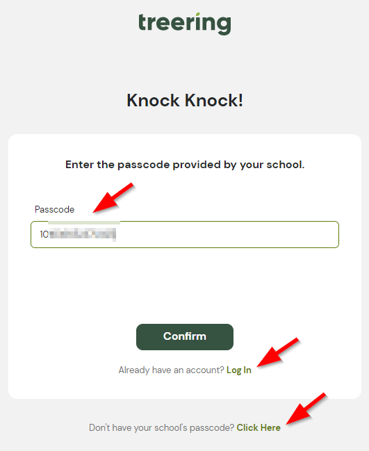 Setting Up a Treering Account