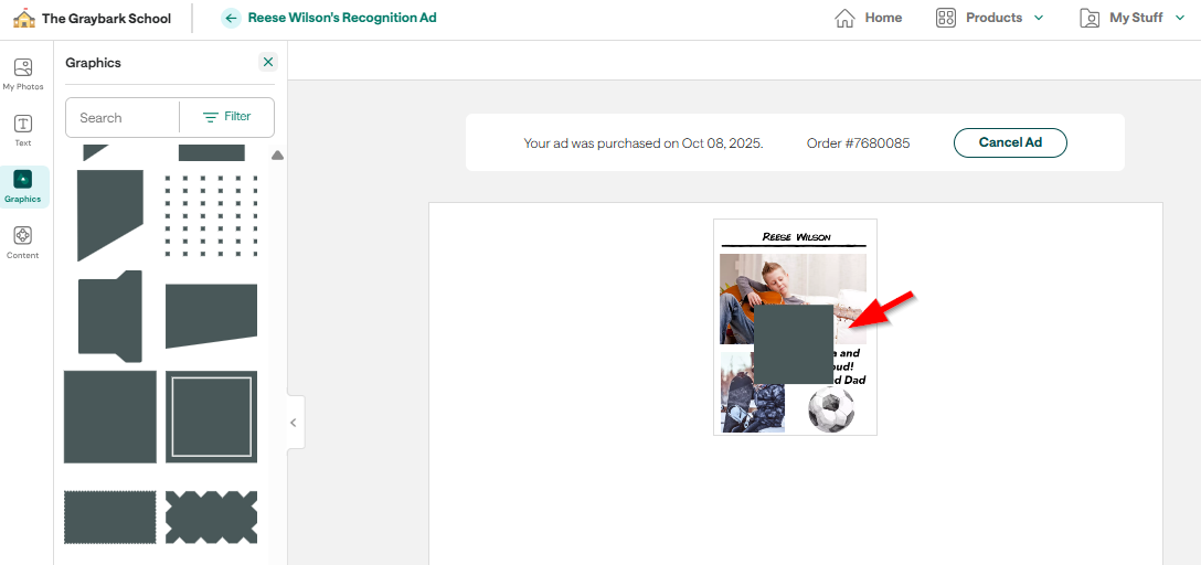 Adding Background Color to Recognition Ads