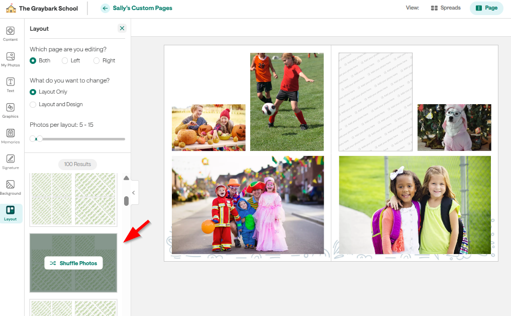 Creating Custom Pages Using Page Layout