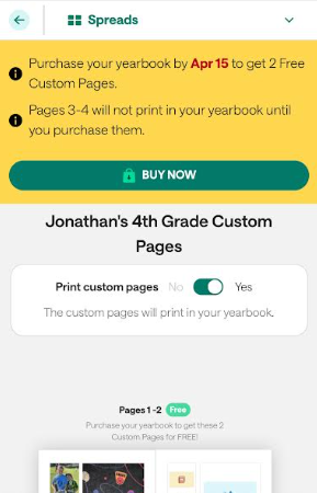 Creating Custom Pages on a Mobile Browser
